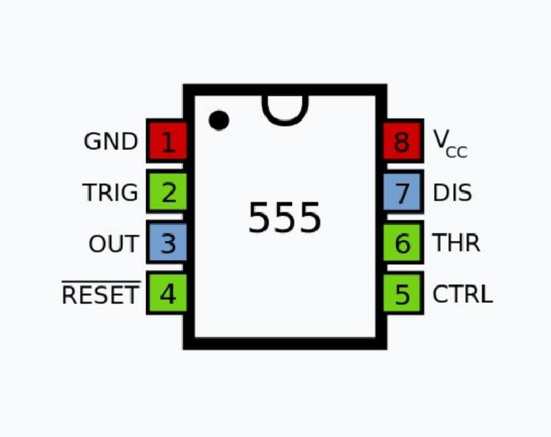 LED Flasher Circuit Diagram with 555 Timer » 555 timer IC - 188bet平台app